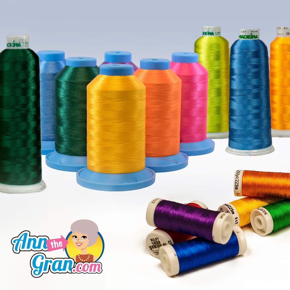 Robison Anton Rayon - 1100 Yards - Sunflower (2462) Embroidery Thread ...